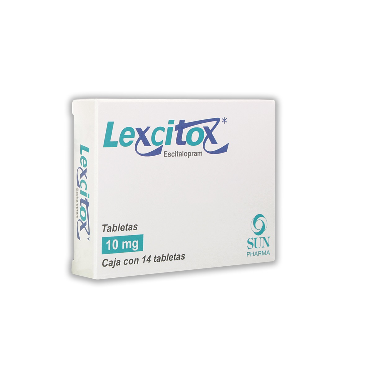 SUN PHARMA DE MEXICO | Lexcitox 10 Mg 14 Tab.