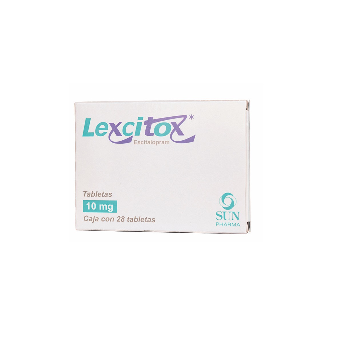 SUN PHARMA DE MEXICO | Lexcitox 10 Mg 28 Tab.
