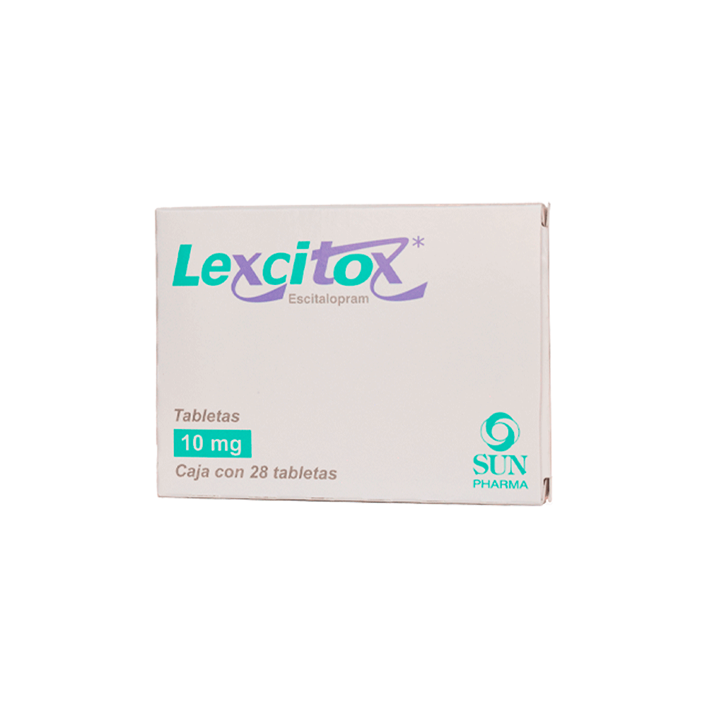 SUN PHARMA DE MEXICO | Lexcitox 10 Mg 28 Tab.