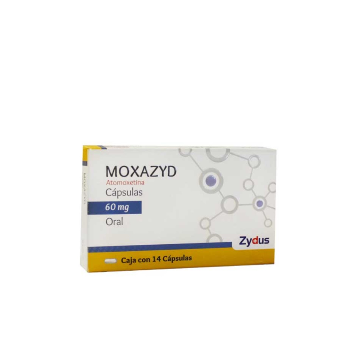 Zydus Pharmaceuticals Mexico S.A de C.V | Moxazyd 60 Mg 14 Cáps.