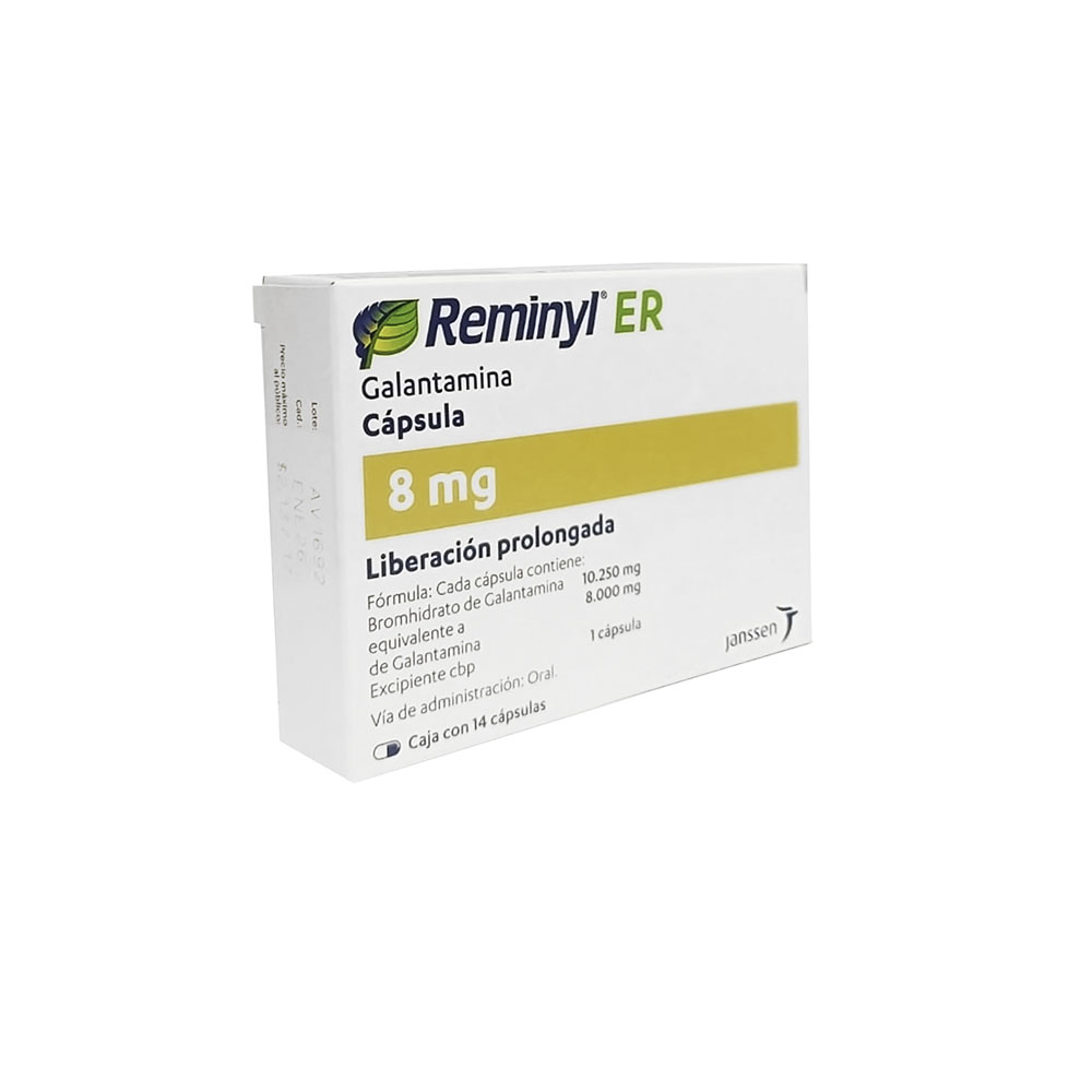 Reminyl Er 8 Mg 14 Cápsulas