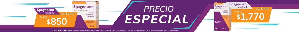 Bausch & Lomb | Corta Caducidad Spagnosan 4 Mg / 5 Ml