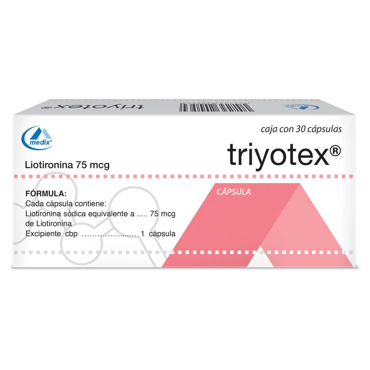 Medix | Triyotex 75Mcg Cap 30 S