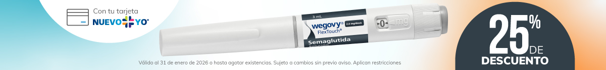 Wegovy Flextouch 2.4 Mg (semaglutida) es un medicamento inyectable que se utiliza para bajar de ...